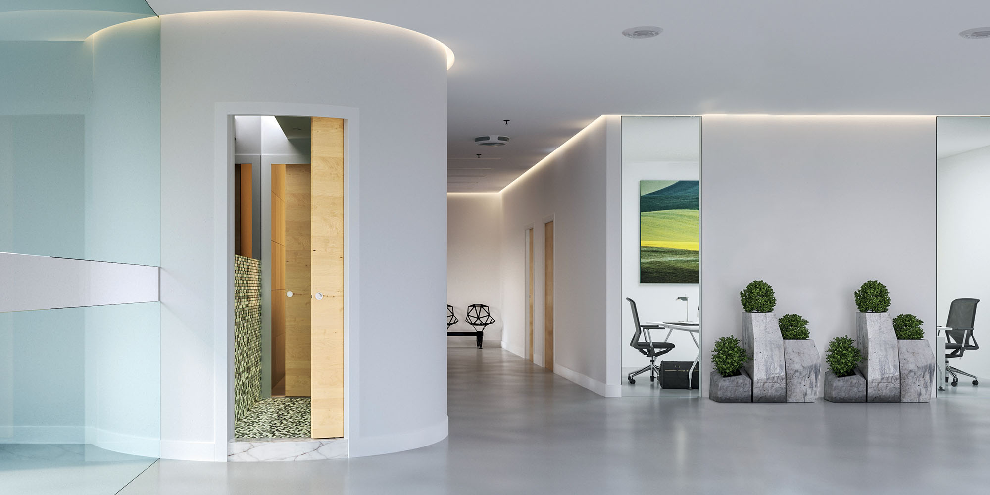 ECLISSE Circular Single | sliding pocket door system for curved doors ...