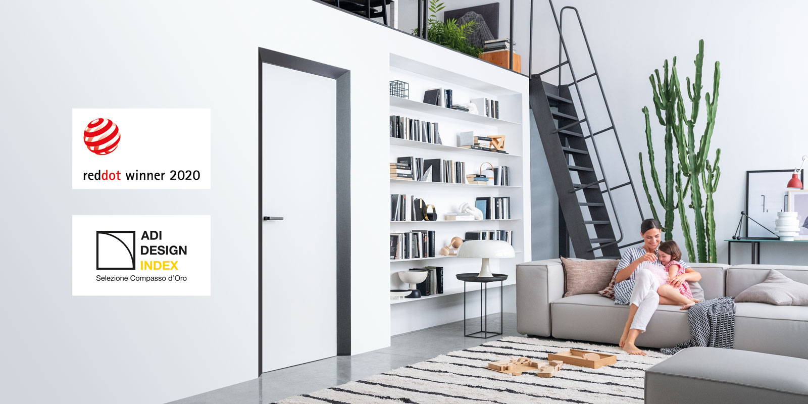 Support ECLISSE 40 | splayed hinged door frame - ECLISSE World