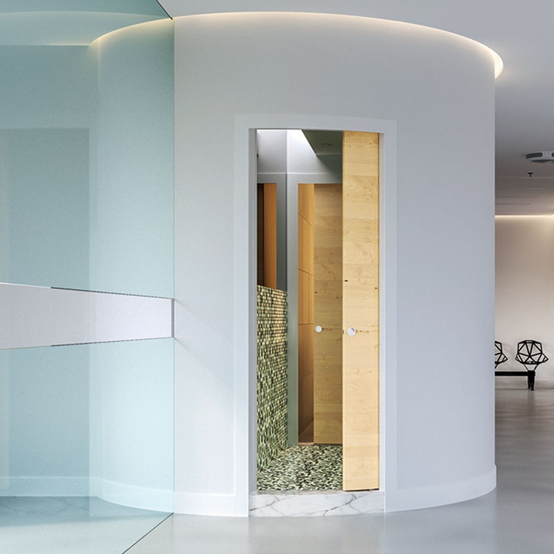 ECLISSE Circular Single | sliding pocket door system for curved doors ...